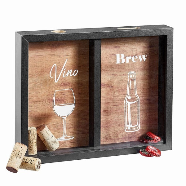 Wine Cork Shadow Box - Etsy