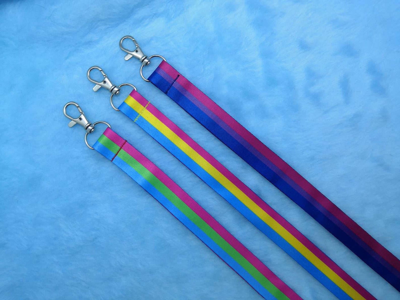 Pride Flag Lanyard Rainbow Bisexual Pansexual Lesbian | Etsy