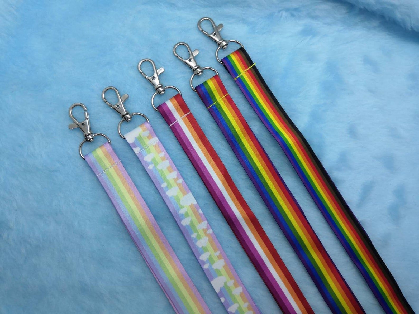 Pride Flag Lanyard Rainbow Bisexual Pansexual Lesbian | Etsy