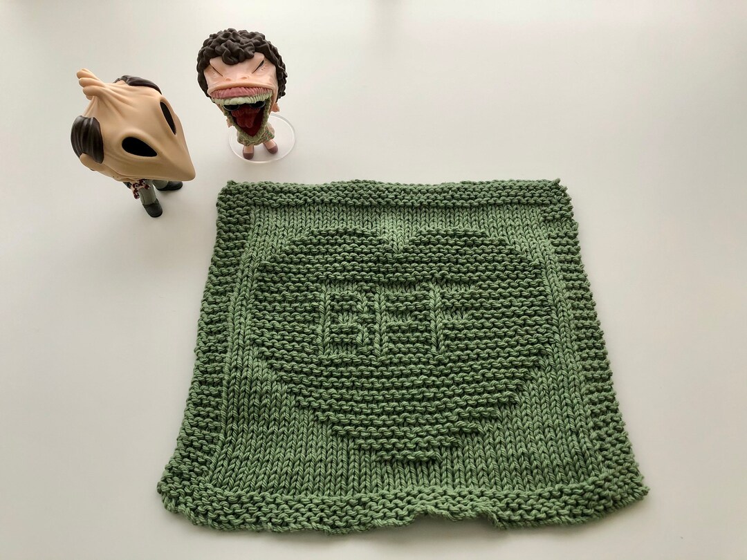 PDF Pattern: Valentine Conversation Hearts - BFF - Dishcloth/washcloth ...