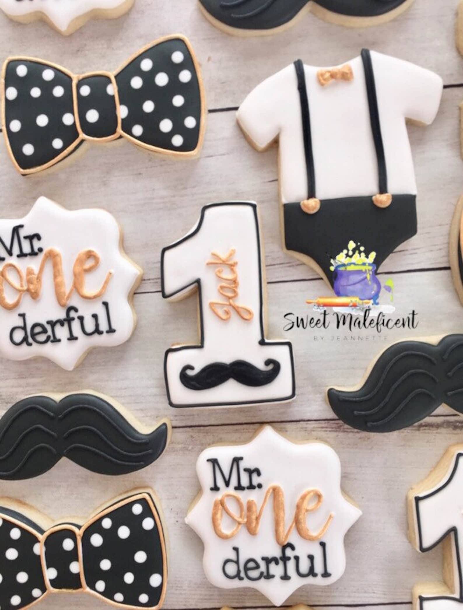 2 Dozen Mr. One-derful Cookies . Mr. One-derful Favors Mr. | Etsy