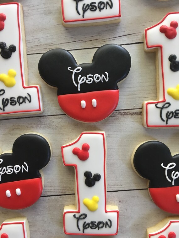 Mickey Mouse Cookies
