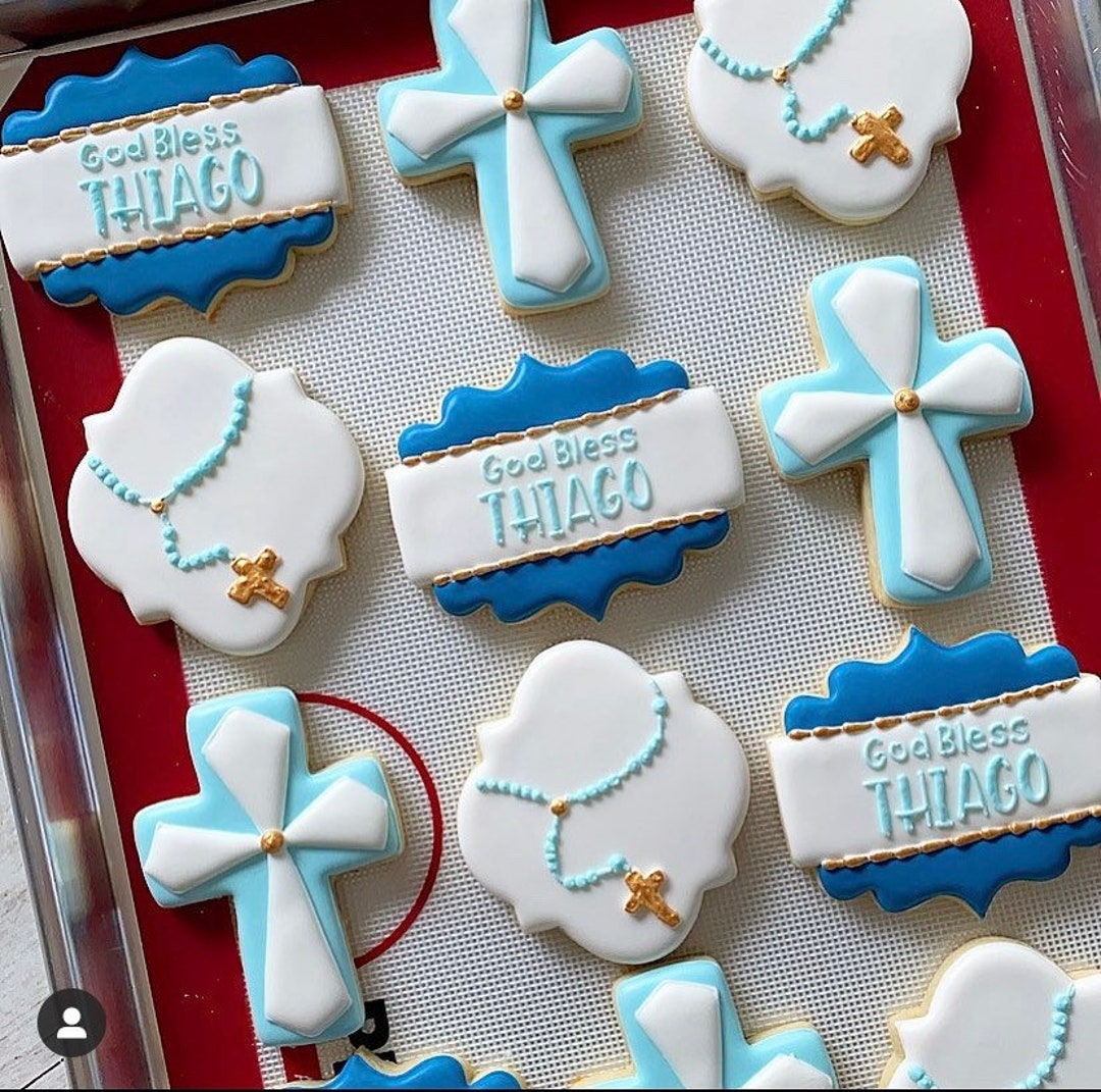 2 Dozen Baptism First Communion Cookies - Etsy