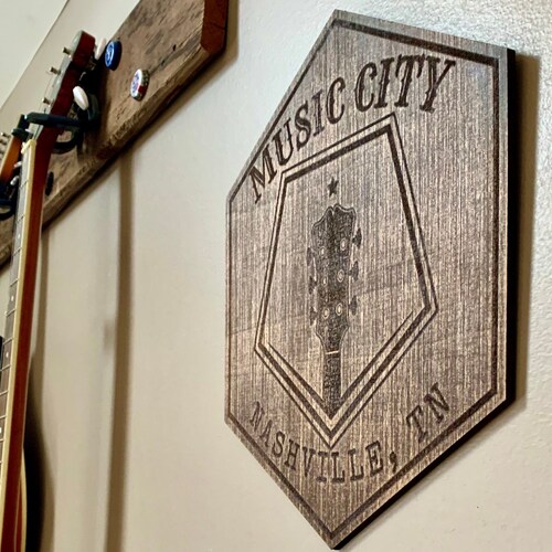 Nashville Script Wall Decor - Etsy