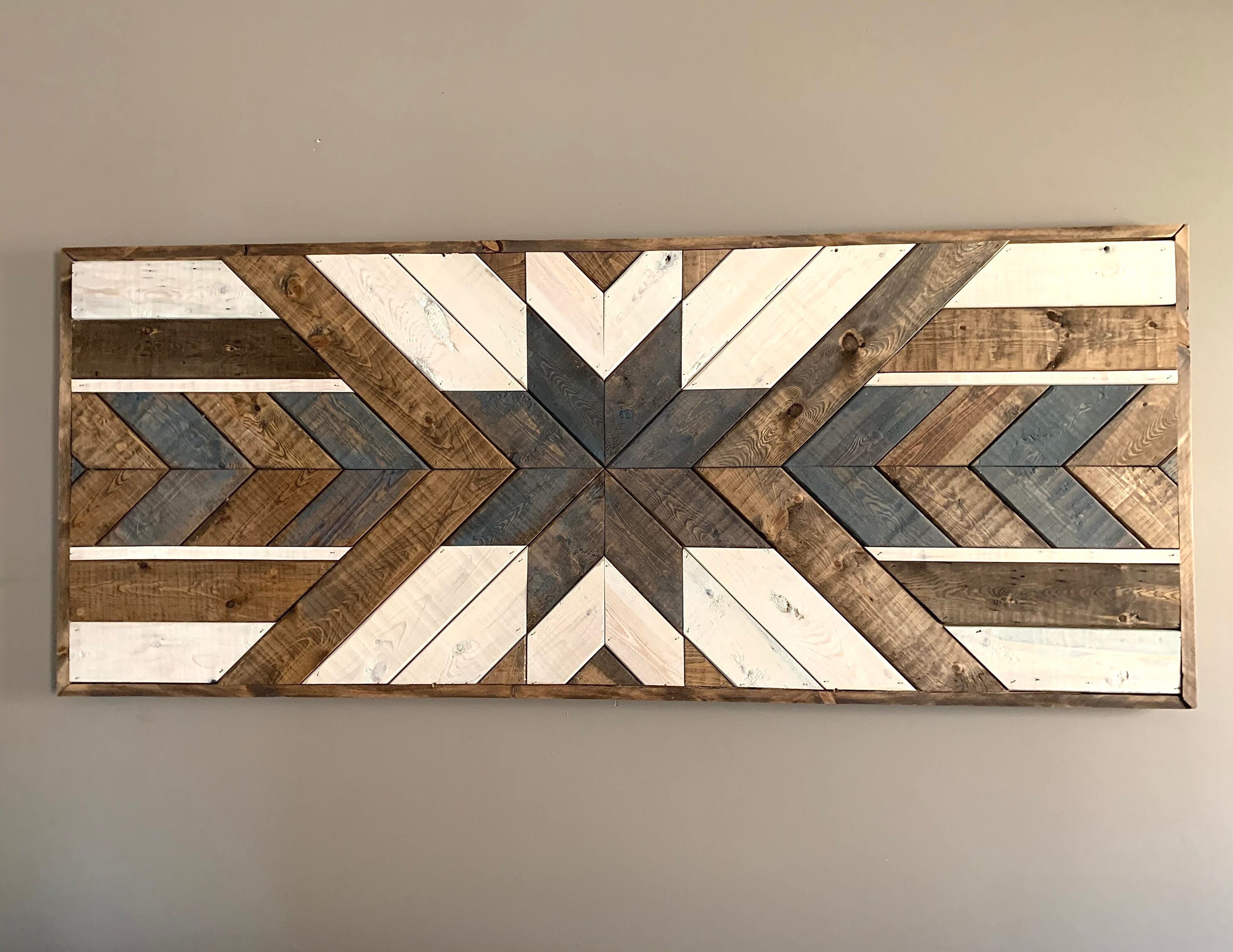 Farmhouse Wood Wall Art Rustic Wood Wall Art Southwestern | Etsy