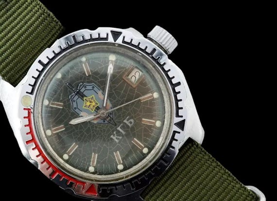 Soviet military Vostok Amphibian diver watch Self-win… - Gem