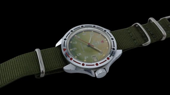 Soviet Propaganda military diver watch VOSTOK VDV Air… - Gem