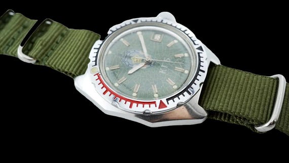 Soviet military Vostok Amphibian diver watch Self-win… - Gem
