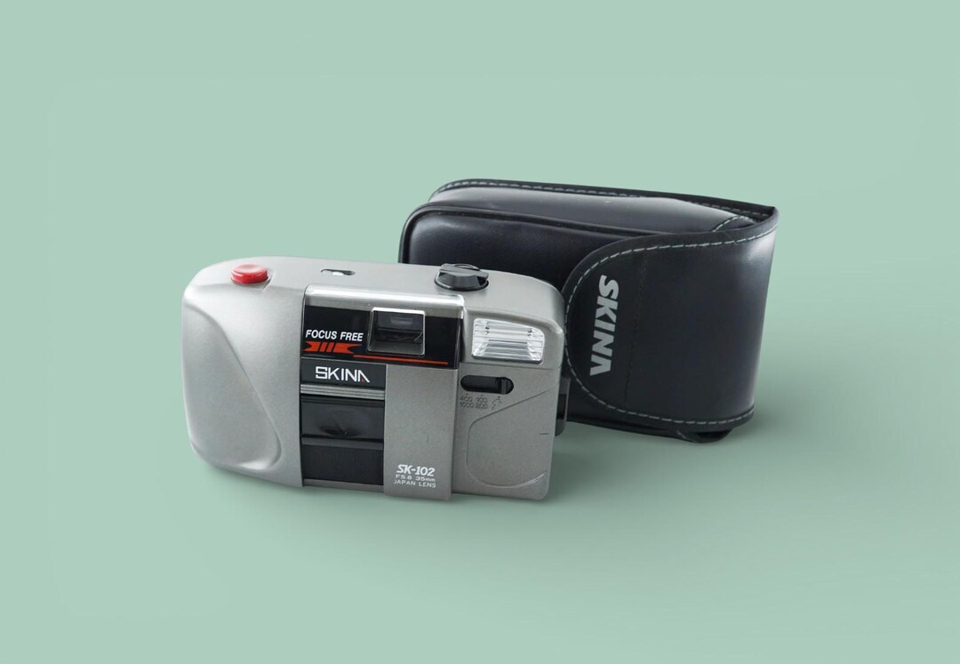 Skina SK102 Focus Free Compact Camera 35mm Film Vintage, Battery ...