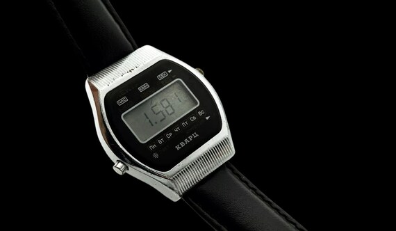 Vintage LCD watch Elektronika 5 Quartz retro digital … - Gem