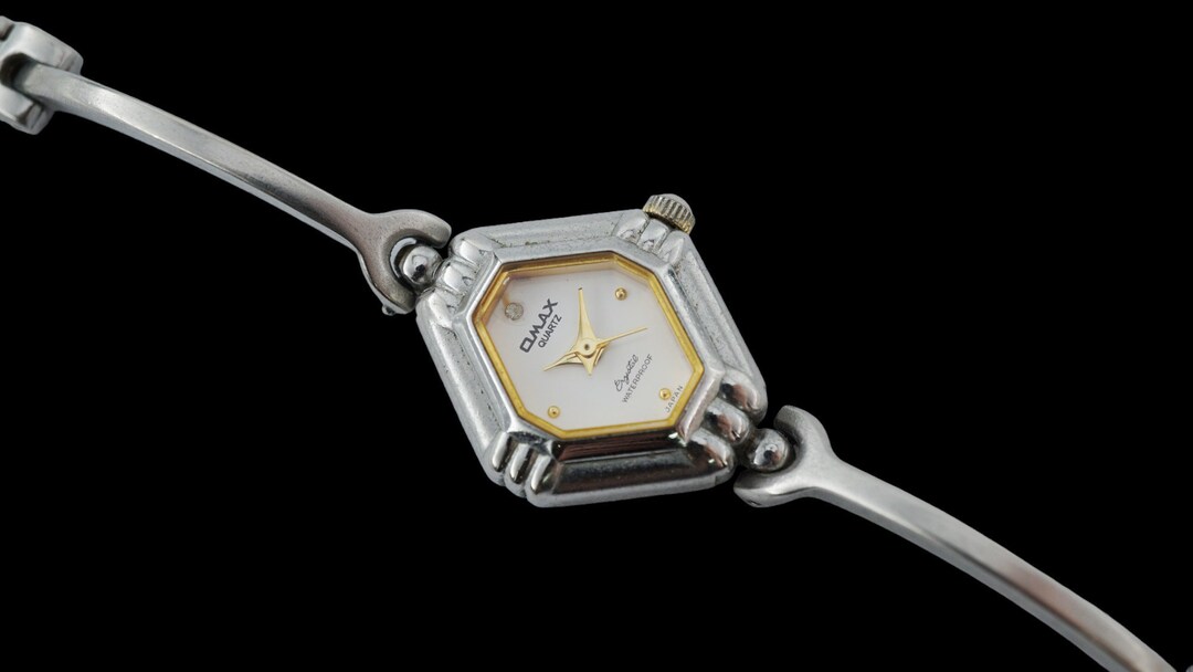 Vintage Quartz Ladies Cocktail Watch Omax Crystal Women's Wristwatch - Etsy