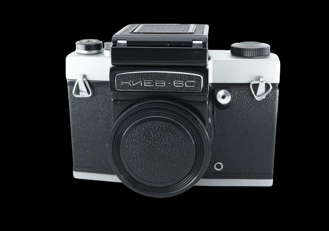 Vintage KIEV 6C 6x6 Medium Format Camera, With Case, Shaft Viewfinder ...