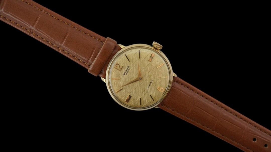 Vintage Mechanical Swiss Watch Sarcar Geneve, Beautiful Condition - Etsy