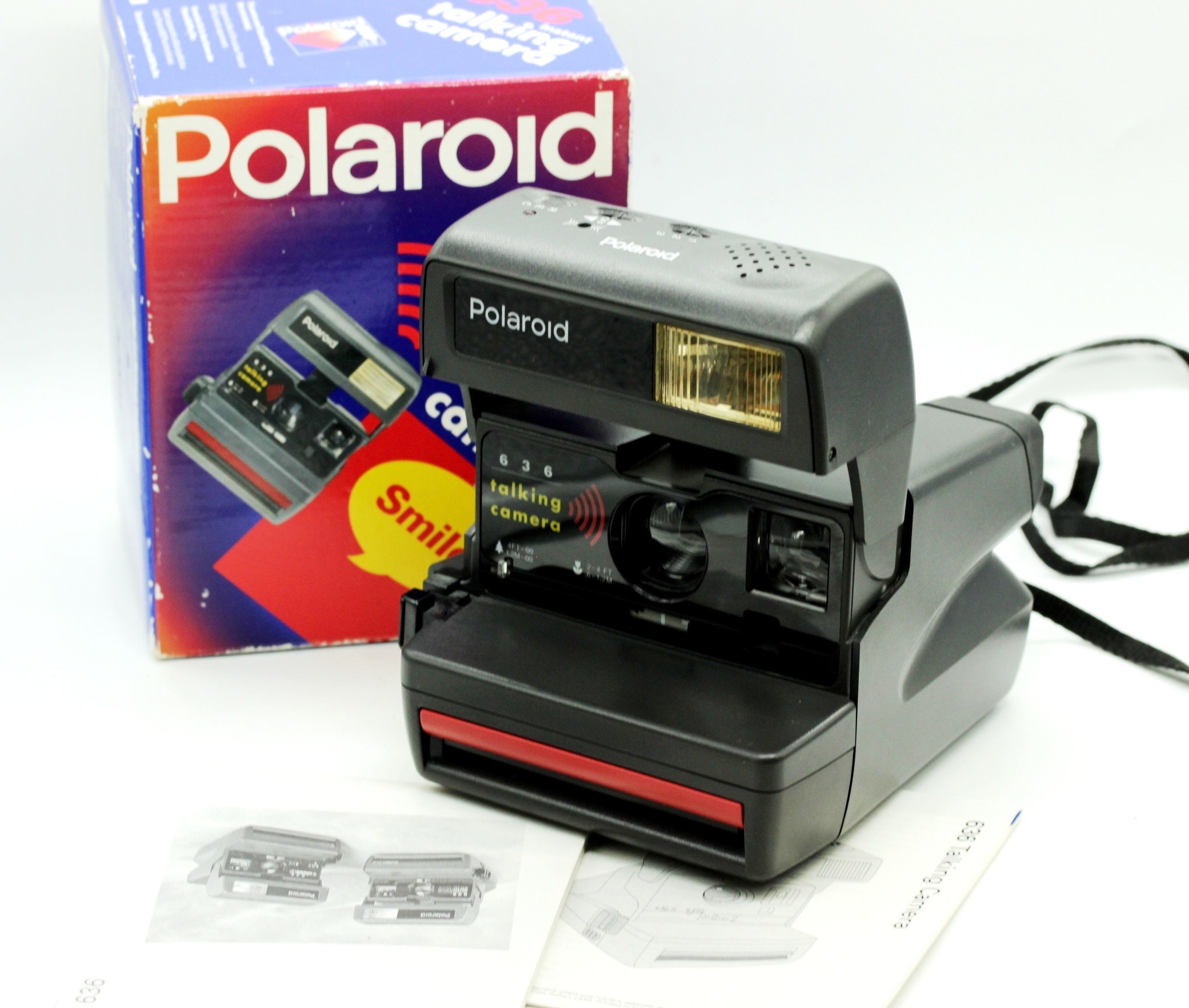 Polaroid One Step Close up 636 Talking Camera Instant Camera - Etsy