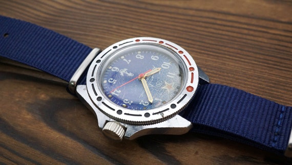 Vintage soviet military watch Vostok Komandirskie 17 … - Gem