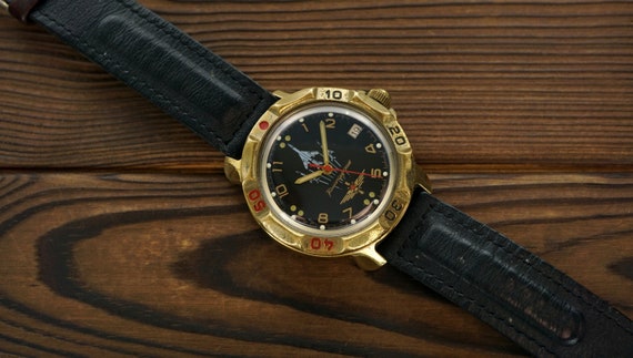Vintage soviet military watch Vostok Pilot Plane MIG … - Gem