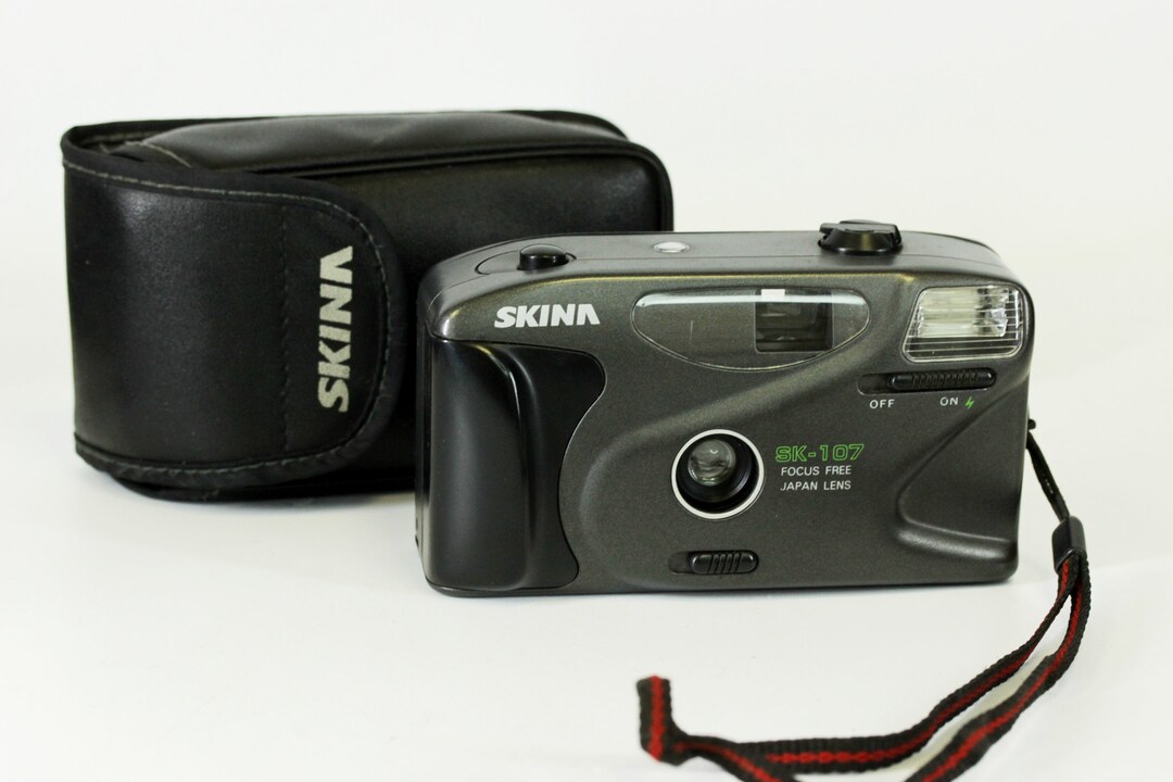 Skina SK 107 Compact Camera 35mm Film Vintage Camera - Etsy