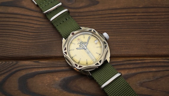 Vintage soviet military watch Vostok 17 jewels Komand… - Gem