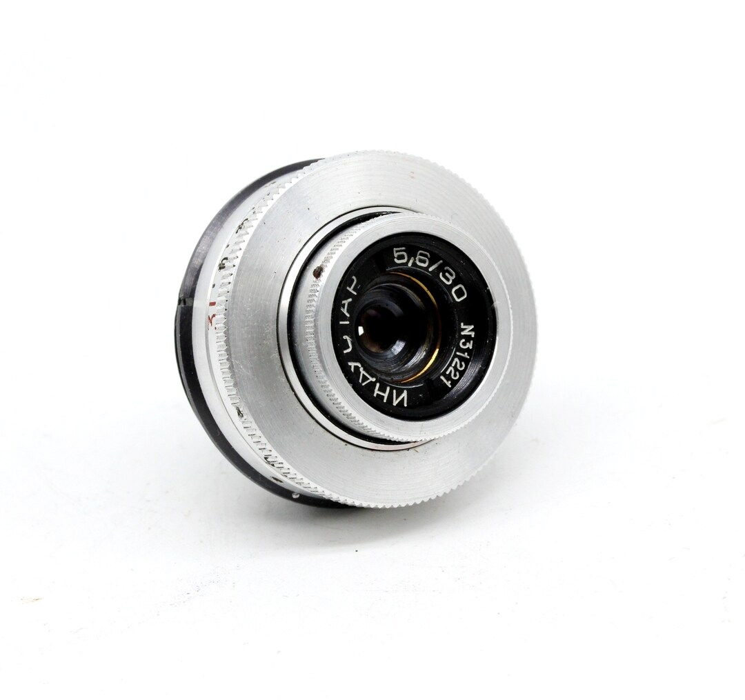 Industar 5.6/30 Rare Sharp Lens for USSR Soviet Camera Yolka Elka KGB ...