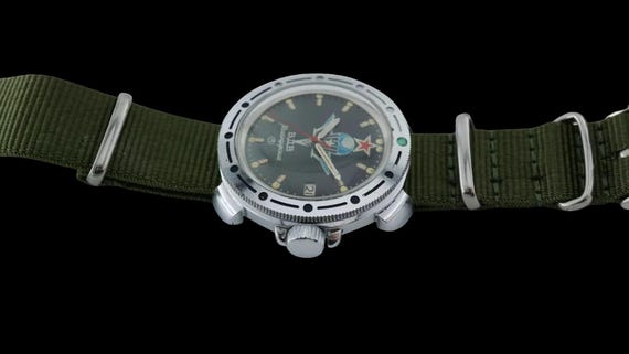 Soviet Propaganda military diver watch VOSTOK VDV Air… - Gem