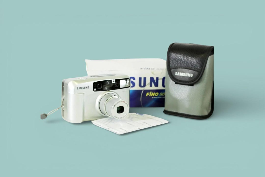 Samsung Fino 800 Compact Autozoom Film Camera, Battery Included - Etsy