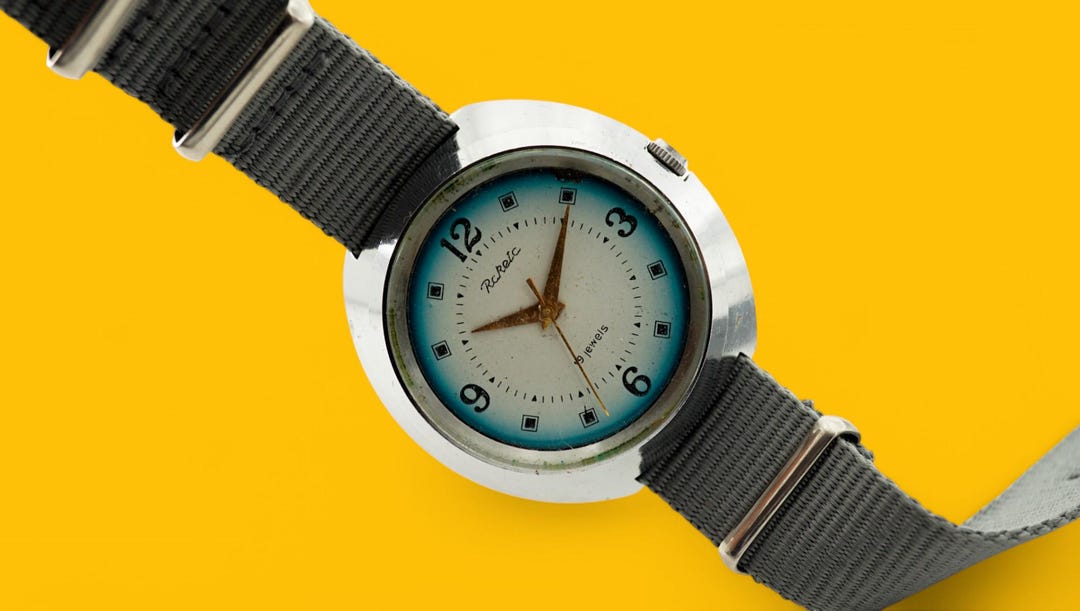 Vintage Mechanical Watch Raketa Volcano 2609 Shockproof Wristwatch SF ...