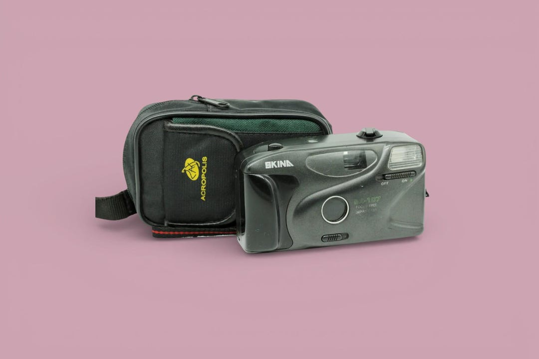 Skina SK 107 Compact Camera 35mm Film Vintage, Battery Included - Etsy
