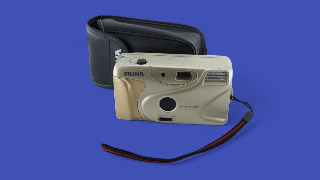 Vintage Skina SK 222 Compact Camera 35mm Film, Battery Included - Etsy