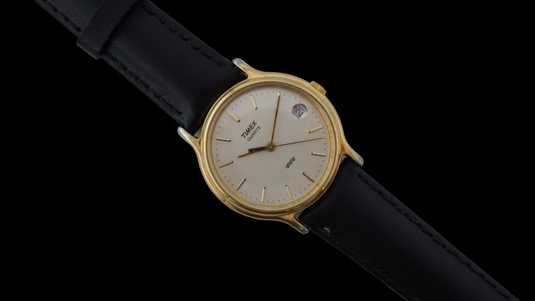 Vintage 1989 TIMEX Unisex 30mm LA Cell Date Quartz Watch - Etsy