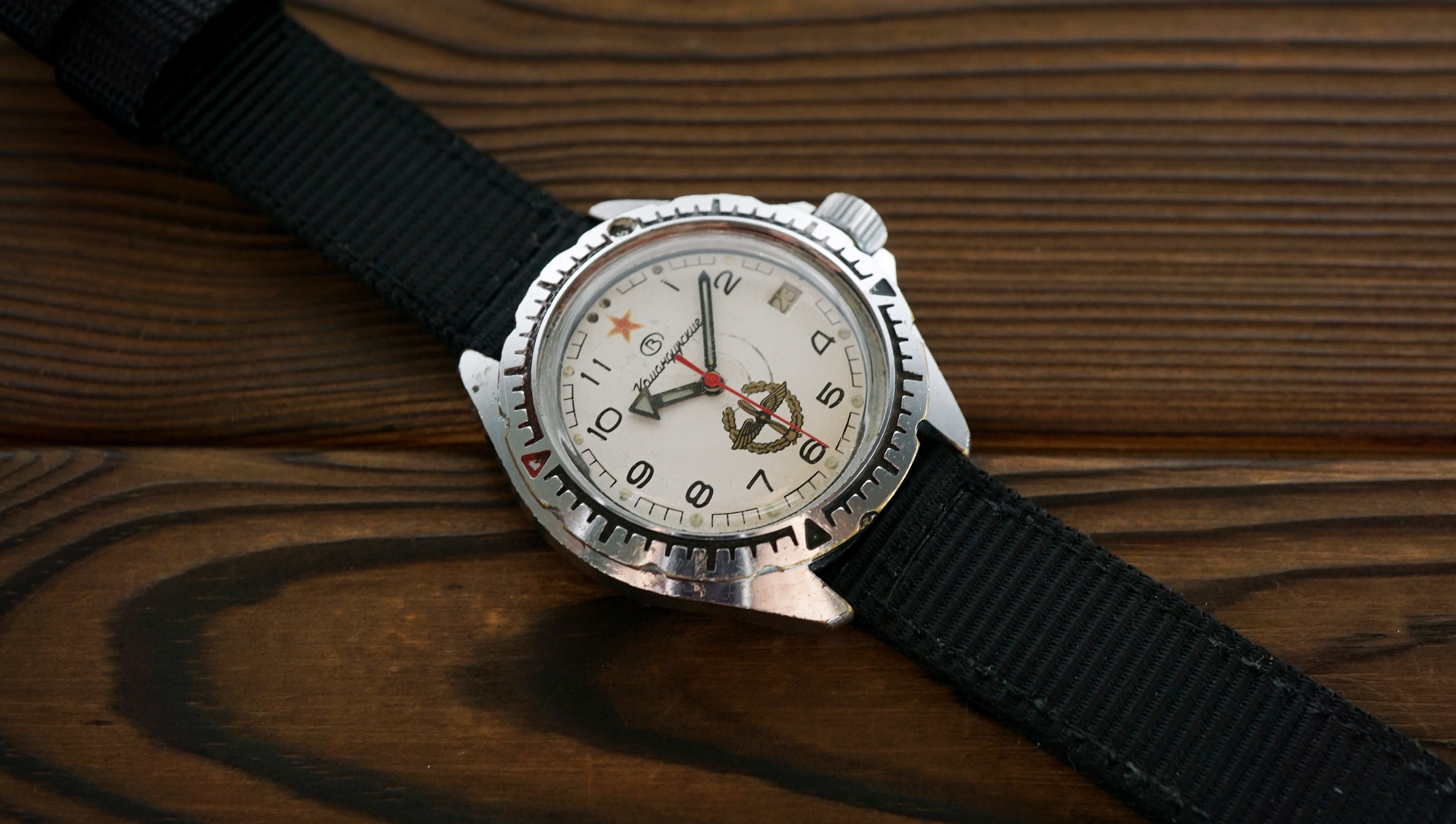 Vintage Soviet Military Watch Vostok Komandirskie 17 Jewels - Etsy