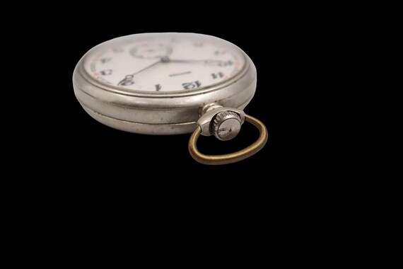 Vintage soviet mechanical open face 50 mm pocket watc… - Gem