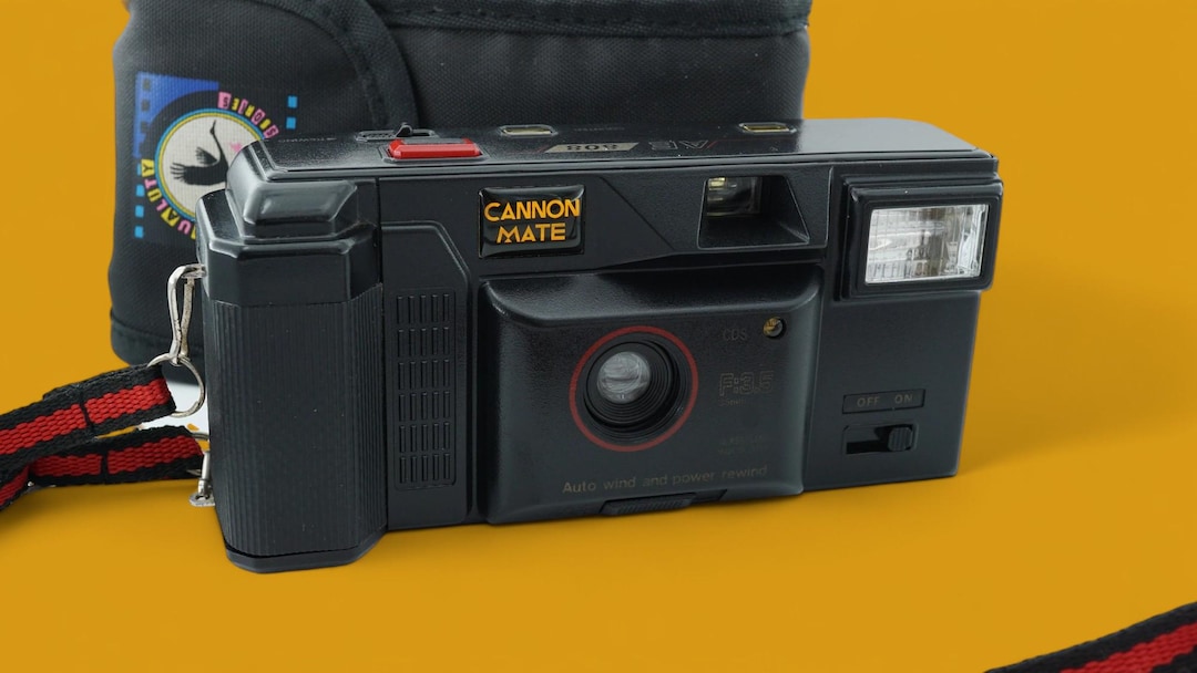 Buy Cannon Mate AE 808 – 35mm Film Camera, Battery Included Online in ...