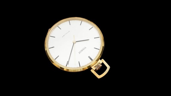 Vintage Swiss 1970s mechanical pocket watch 17 jewels… - Gem