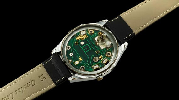 Vintage LCD watch Elektronika 5 Quartz retro digital … - Gem