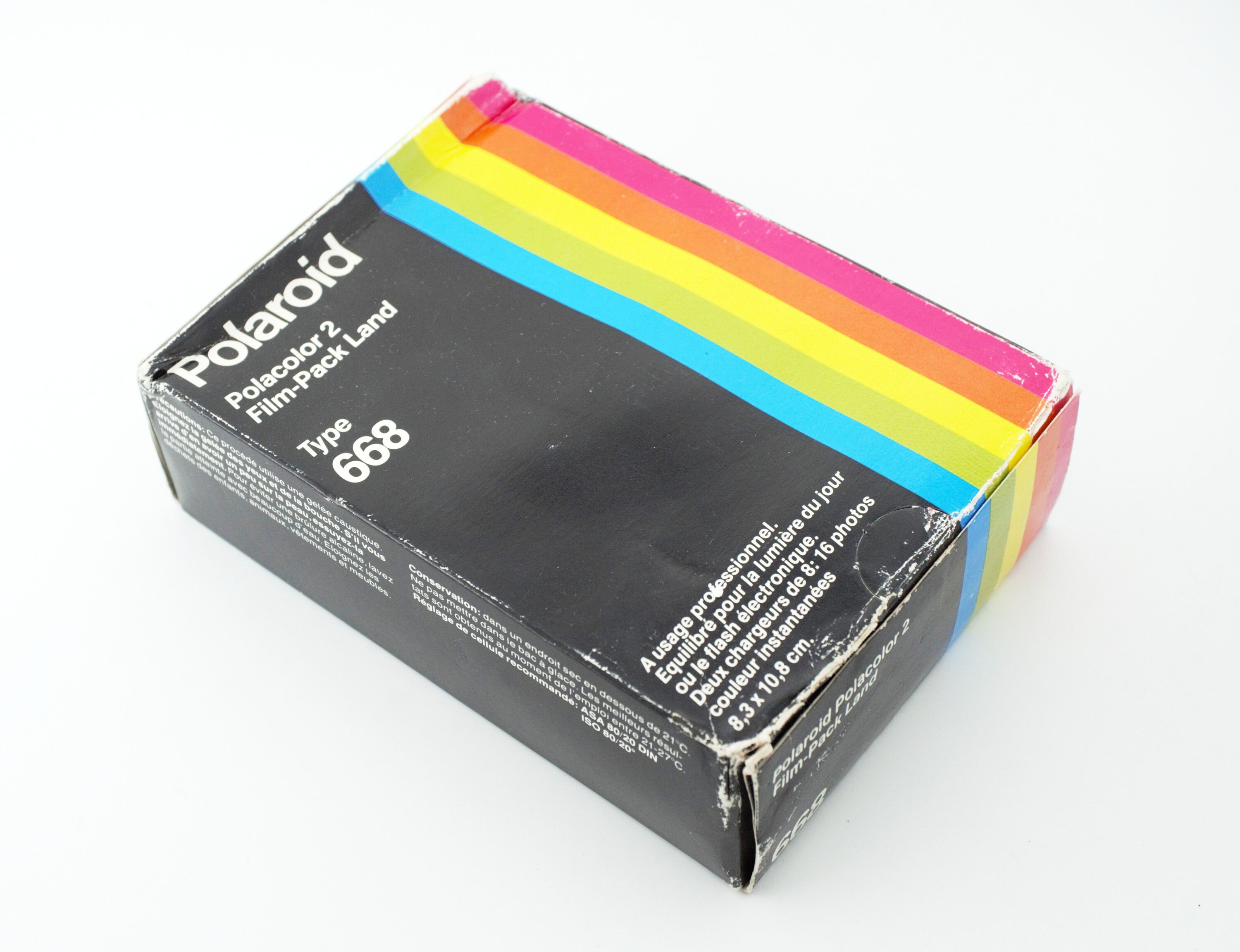 Polaroid Polacolor 2 Type 668 Film Pack Land Film Expired 1987 Factory ...