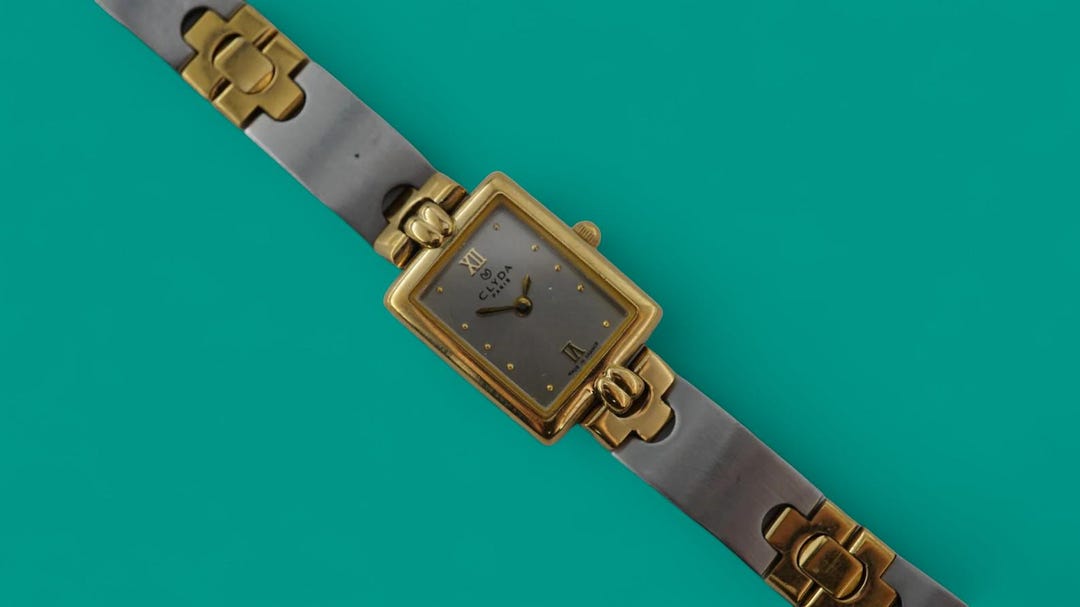 Vintage Beautiful Women's Quartz Watch Clyda Paris French Wristwatch - Etsy