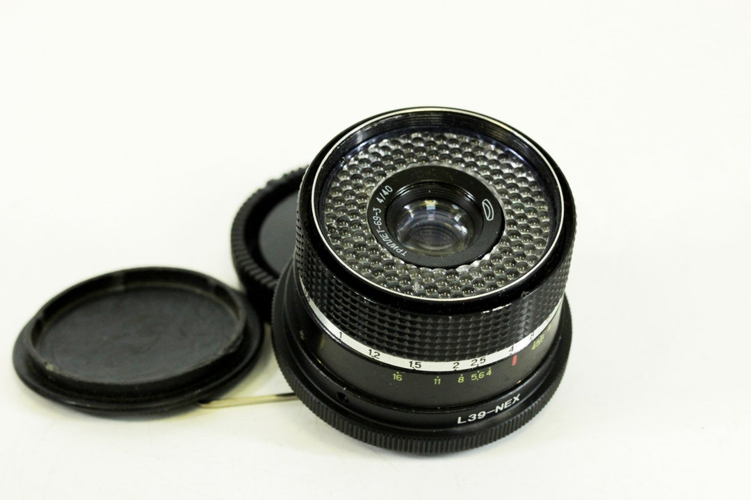 Creative Industar 63 Objektiv 2,8/45 Lomography Custom für L39 Sony E ...