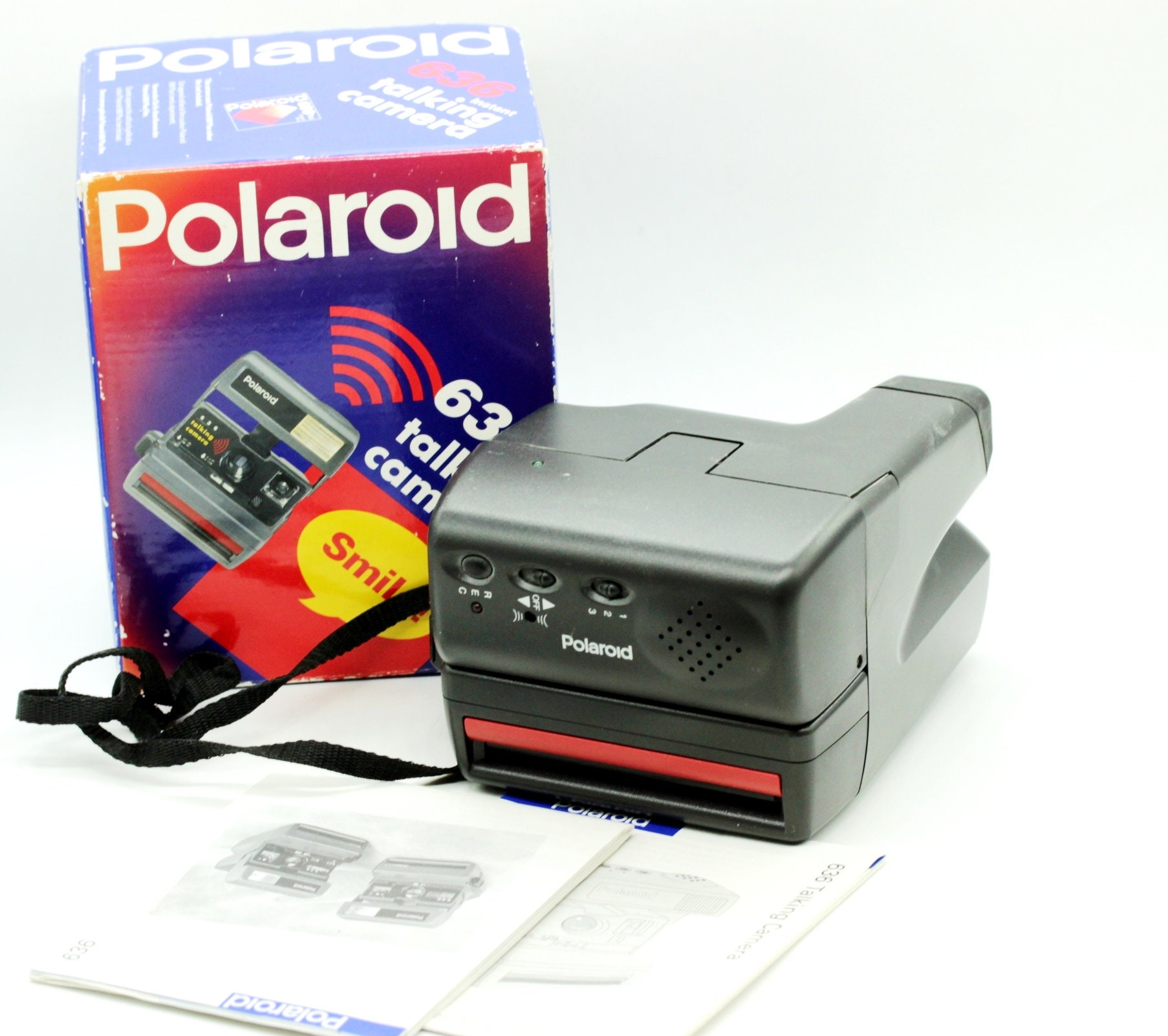Polaroid One Step Close up 636 Talking Camera Instant Camera - Etsy
