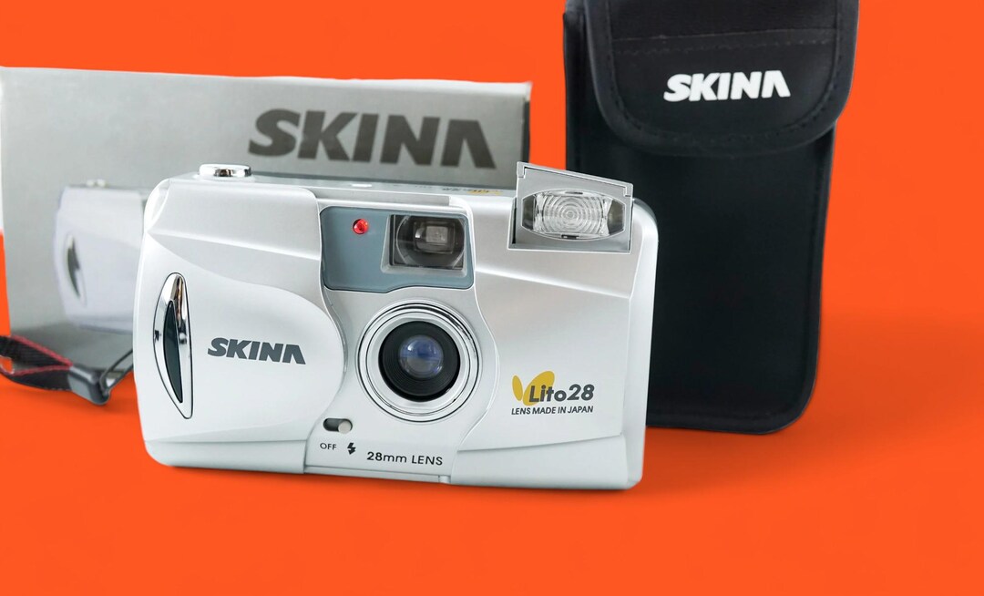 MINT Skina LITO 28 Compact Camera 35mm Film Vintage, Battery Included ...