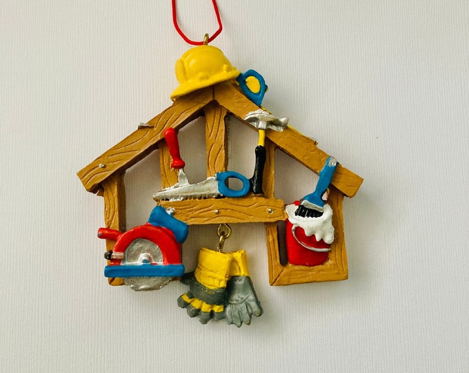 Construction Tools Ornament - Etsy