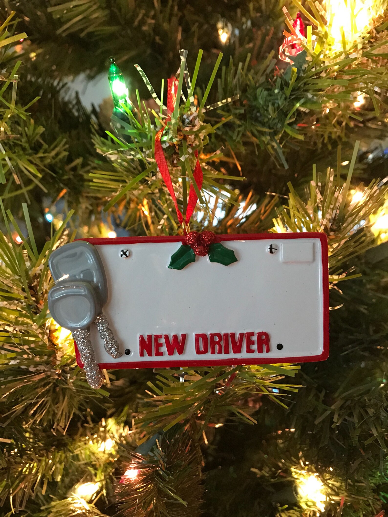 New Driver License Plate Ornament | Etsy