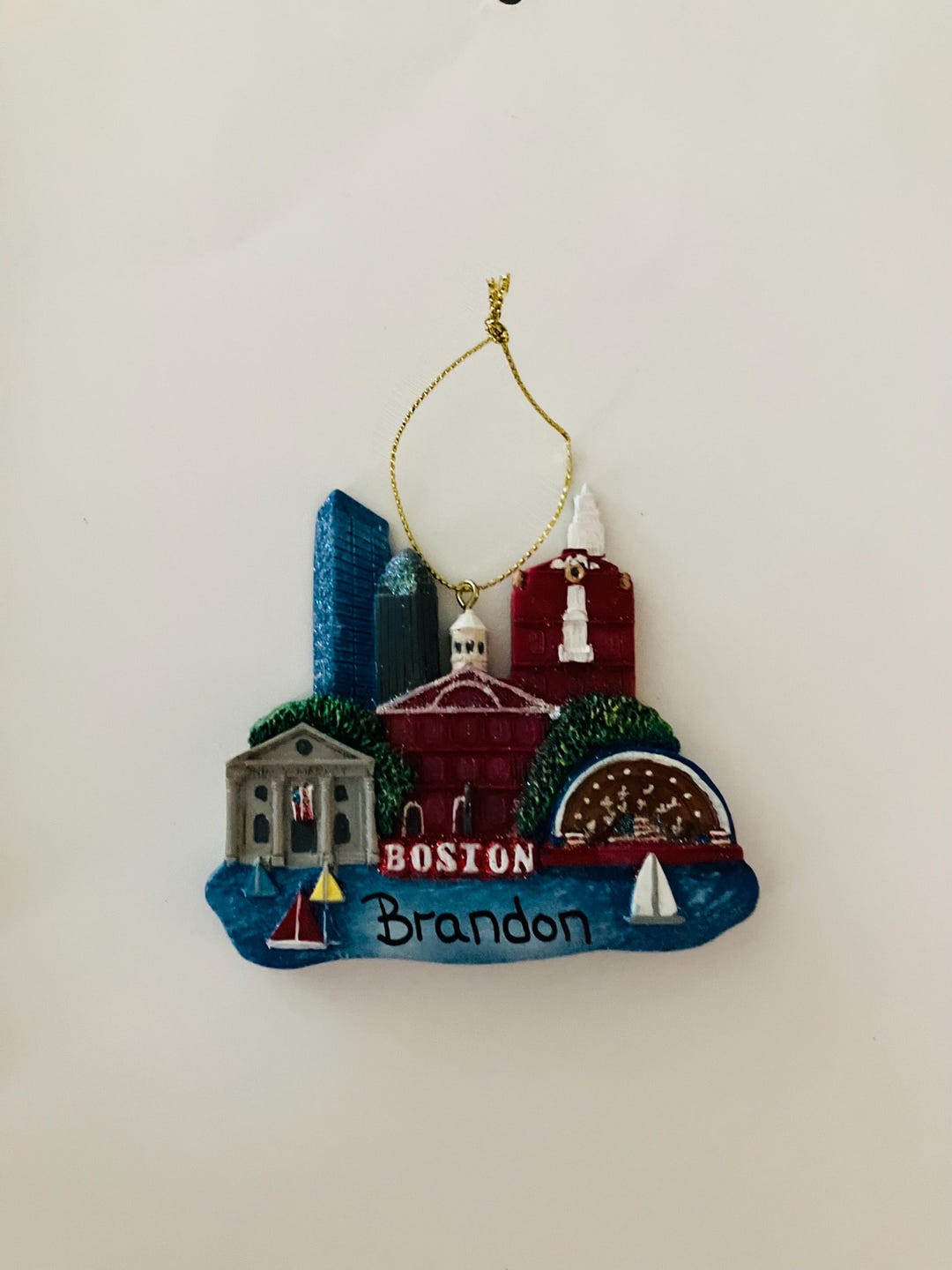 Boston Scene Ornament - Etsy