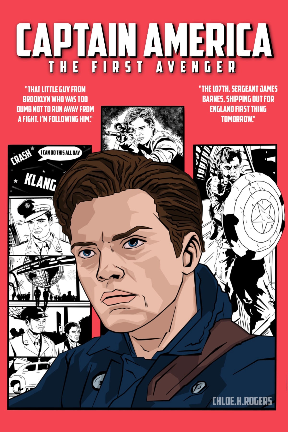 A5 Sebastian Stan Prints - Etsy