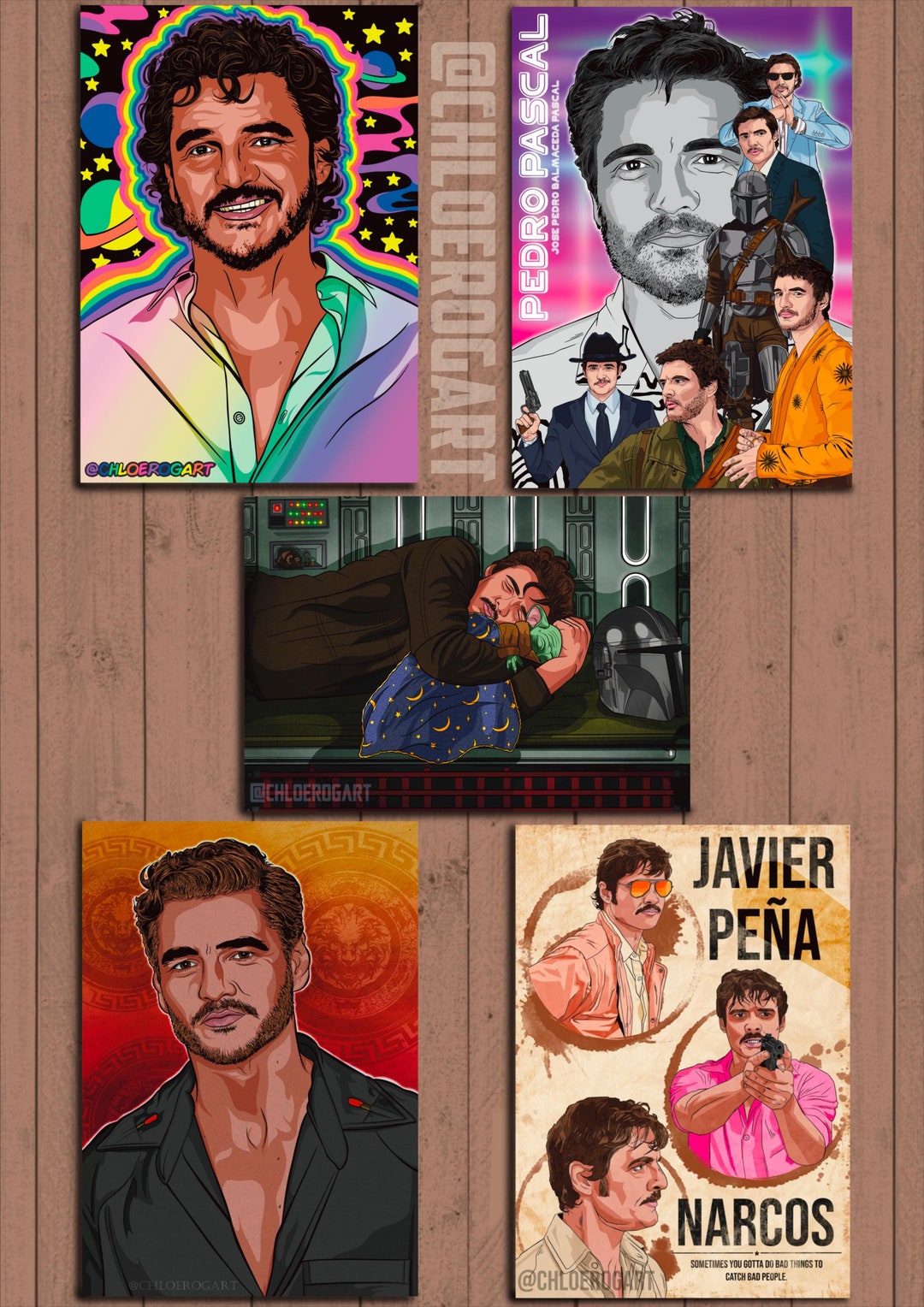 A5 Pedro Pascal Prints - Etsy