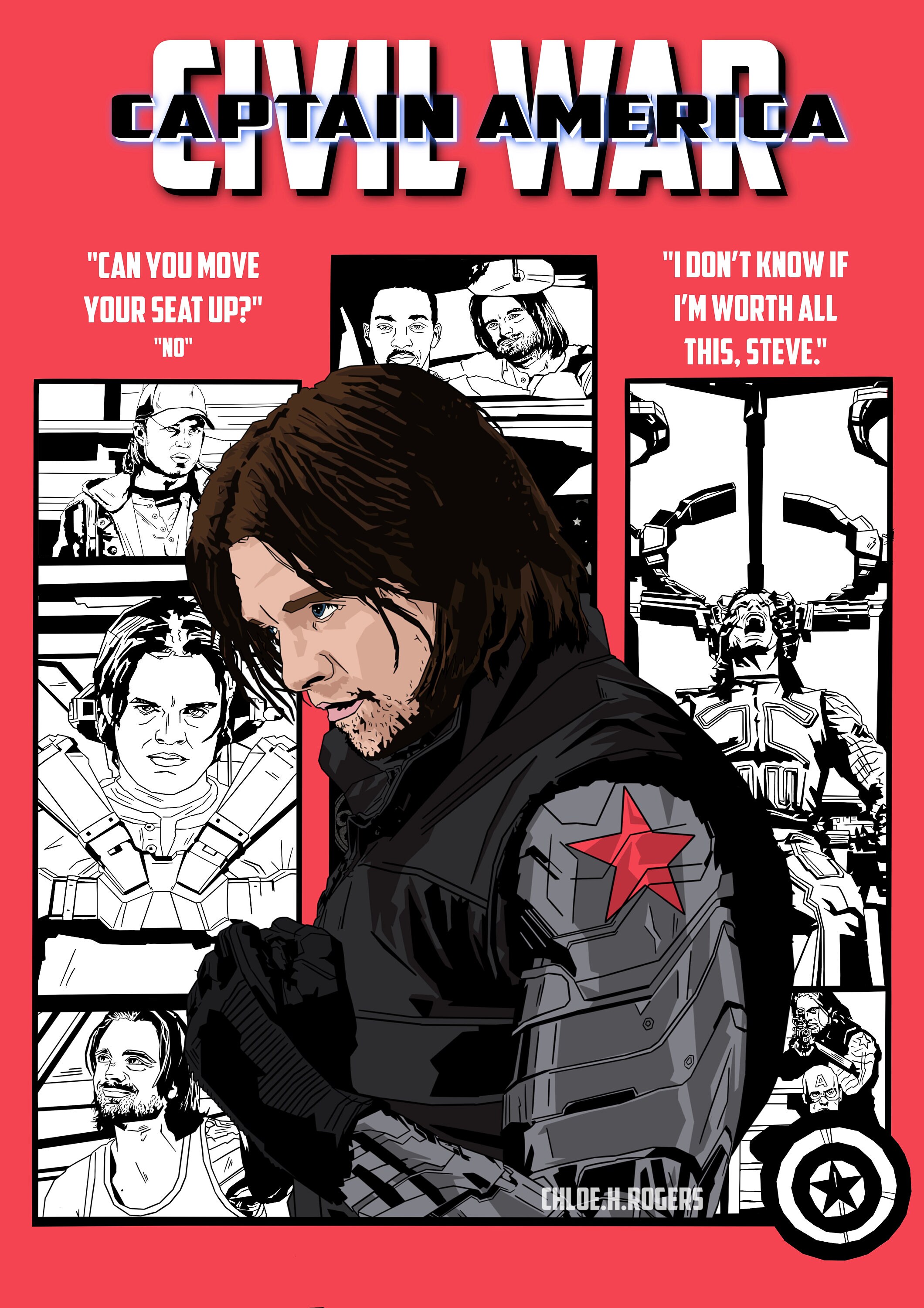 A5 Sebastian Stan Prints - Etsy