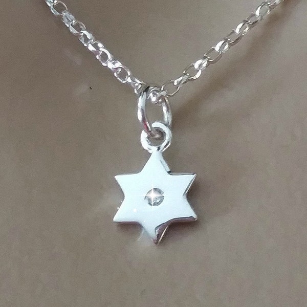Six Point Star Necklace - Etsy