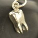 Dentist Necklace Tooth Necklace Silver Tooth Charm Gift for - Etsy