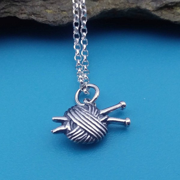 Knitting Necklace - Etsy