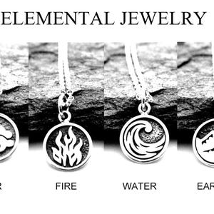 Earth Element Necklace Sterling Silver Earth Jewelry in Sterling Silver ...