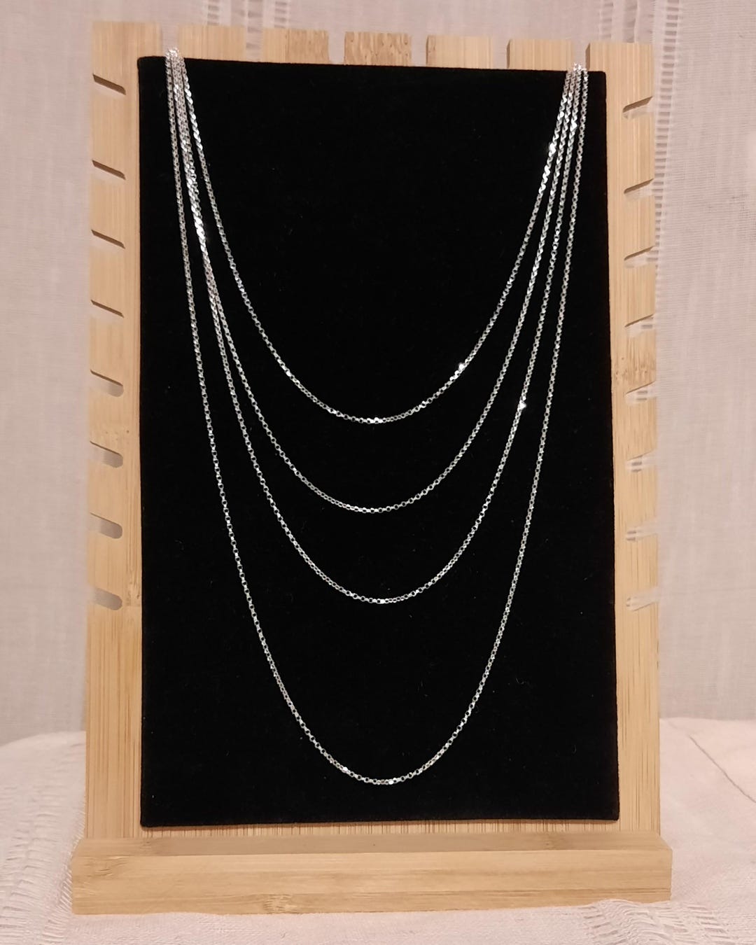 Made in Italy Sterling Silver Diamond Cut Rollo Chain Necklace With ...